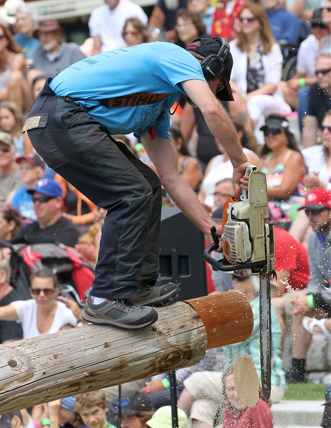 Powell River in Photos: Logger Sports - III