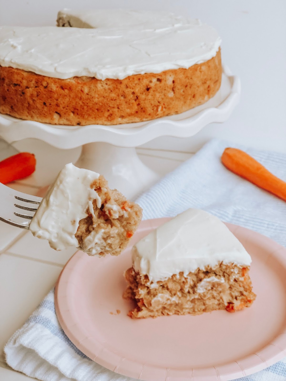 'Shredded' Carrot Cake