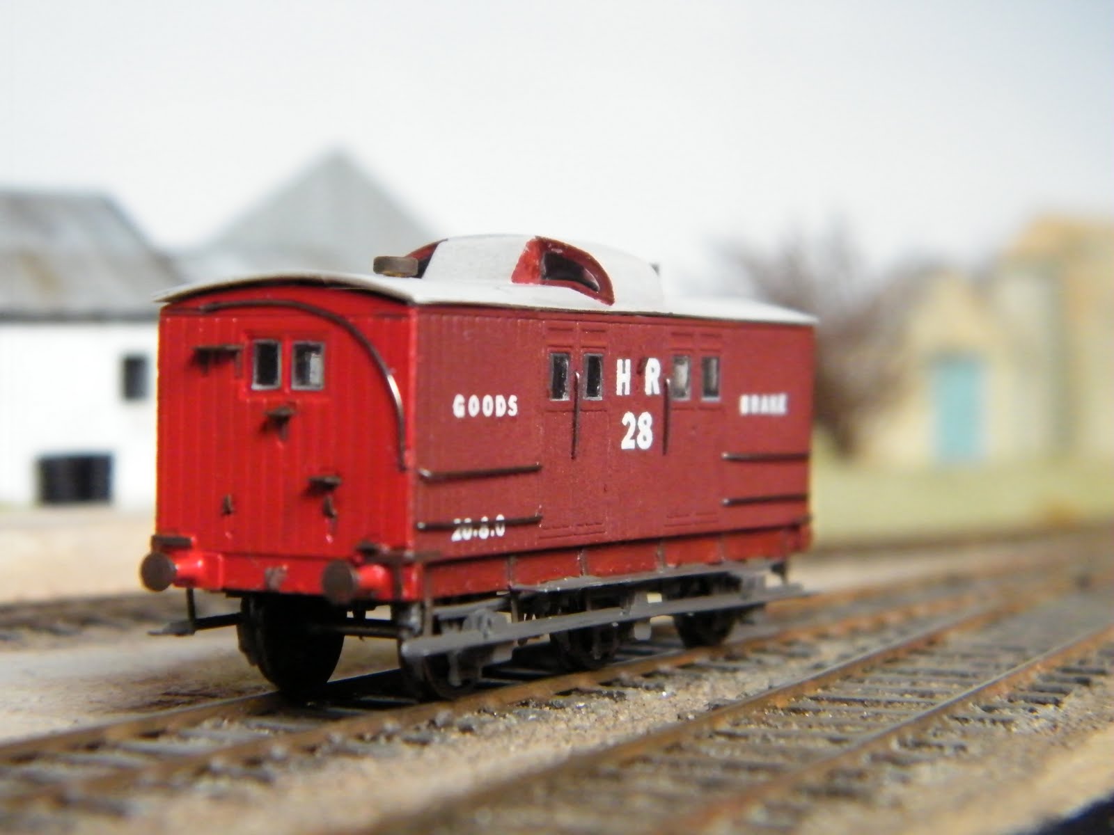 Anthony Yeates' 2mm Blog: Highland Railway brake van - update