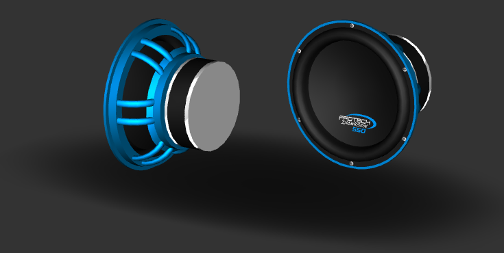 Subwoofer Protech Audio Excursion 550