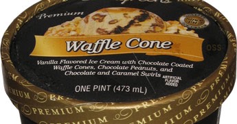 On Second Scoop: Ice Cream Reviews: Walgreens Waffle Cone Ice Cream