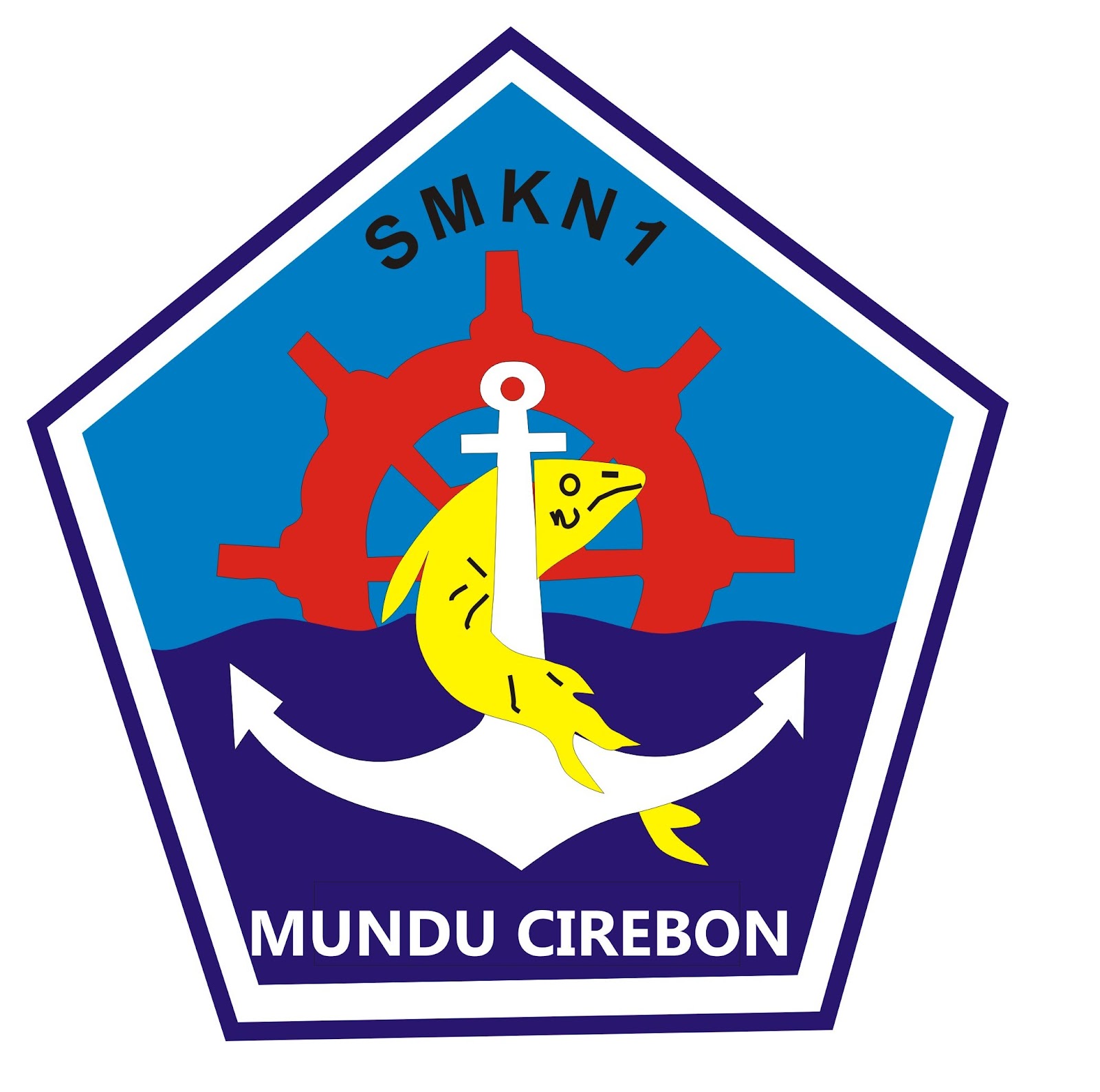 PERJALANAN SEORANG PELAUT: LOGO SMKN 1 MUNDU YANG BARU