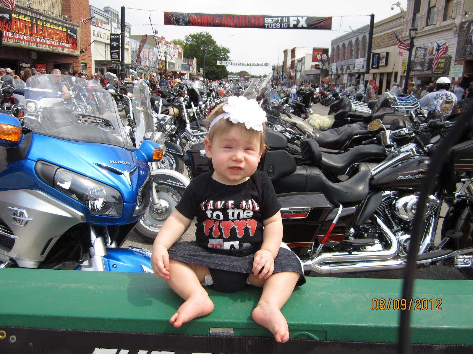 Our Little Family!!: 9 Month Old Biker Babe(y)