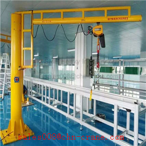 European style crane,hoist: 360 degree mini crane jib crane 2000LB 360 ...