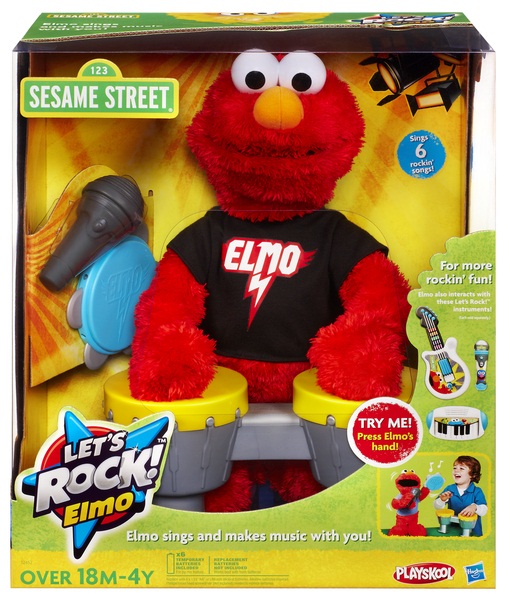 Dejuguetes: Elmo Rock de Hasbro
