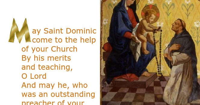 Daily Homilies: Memorial of Saint Dominic, Priest