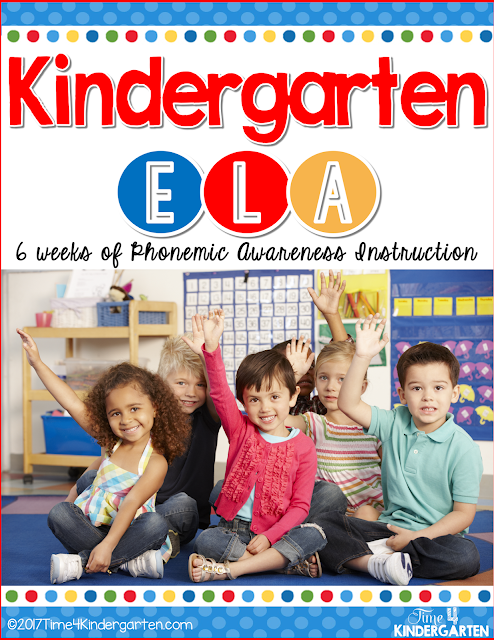 Kindergarten ELA | Time 4 Kindergarten