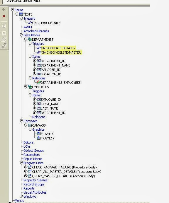 All About Oracle (SQL, PL/SQL , Forms and Reports) & UNIX: Master-Detail Relationship in Oracle ...