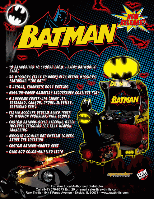 VGJUNK: COMIC BOOK ARCADE FLYERS