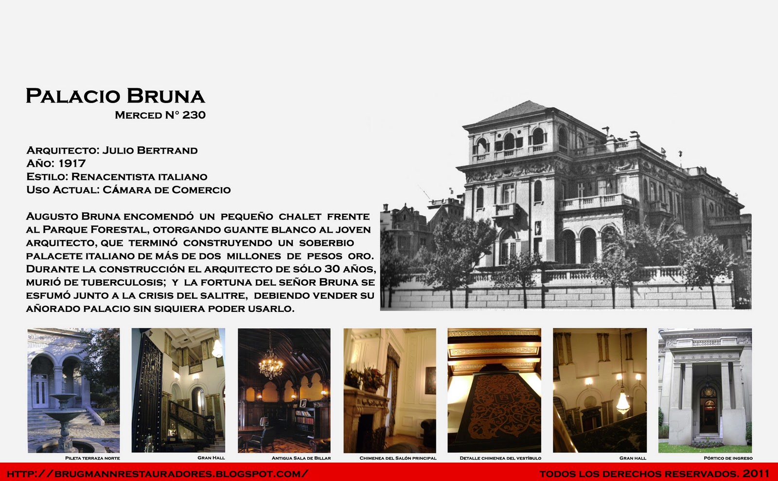 Diego Urra Vega: Grandes palacios