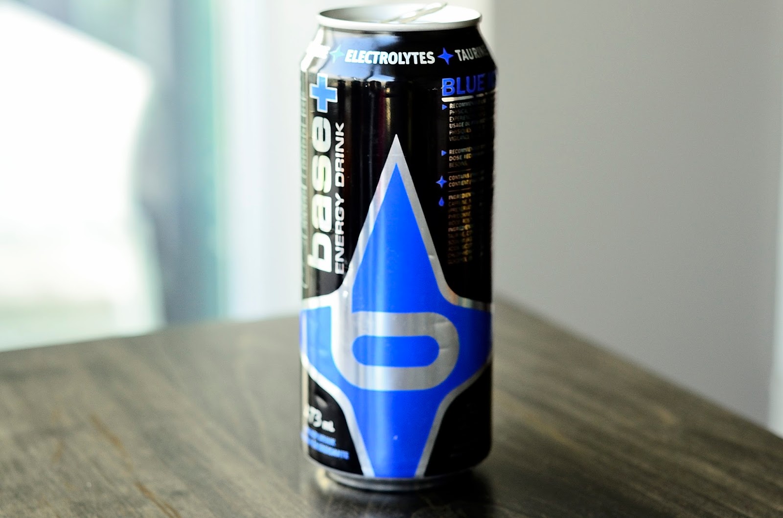 What I Drink At Work: Base Energy Drink Blue Ice