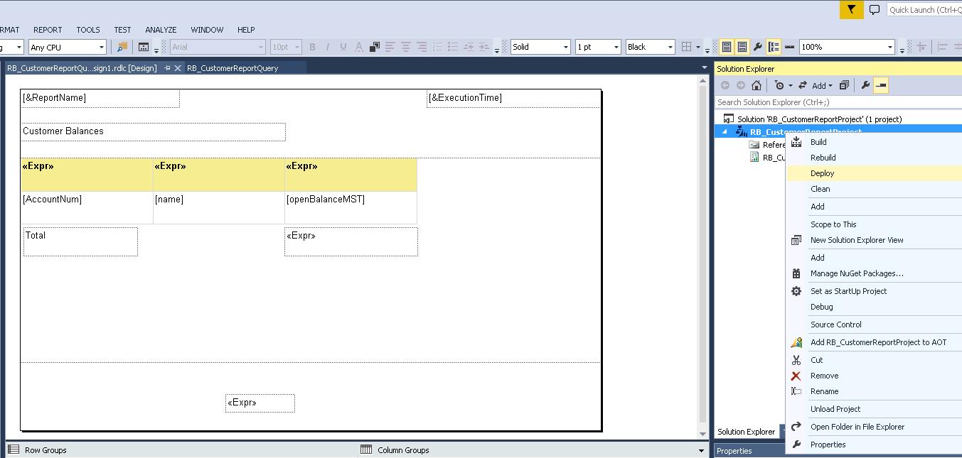 AxTechworld: Creating the SSRS Report– Precision Design in AX 2012