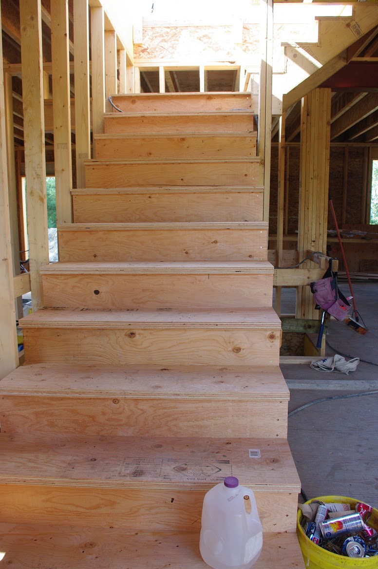 Thousand Square Feet: Day 29 - Stairs Complete & Grade Beam Ready for ...