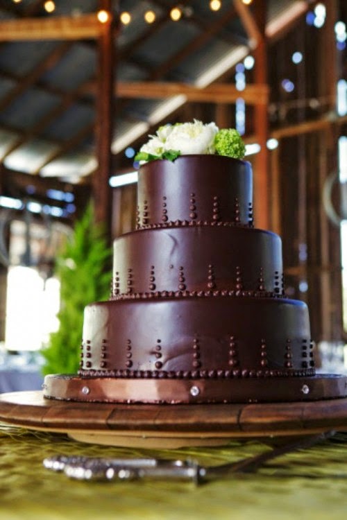 Brown Chocolate Wedding Cake Ideas | bridal trend