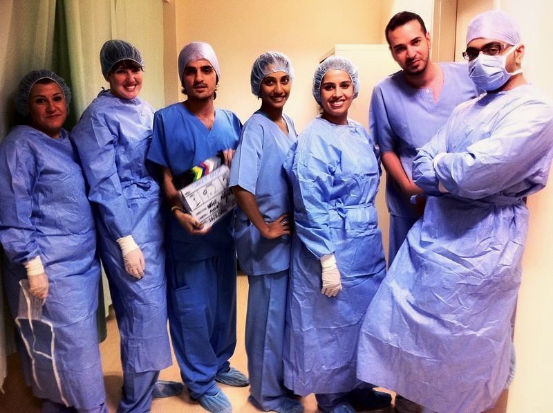 film makers Zone: Crazy Calm behind the scene directed by Noor Ahmed