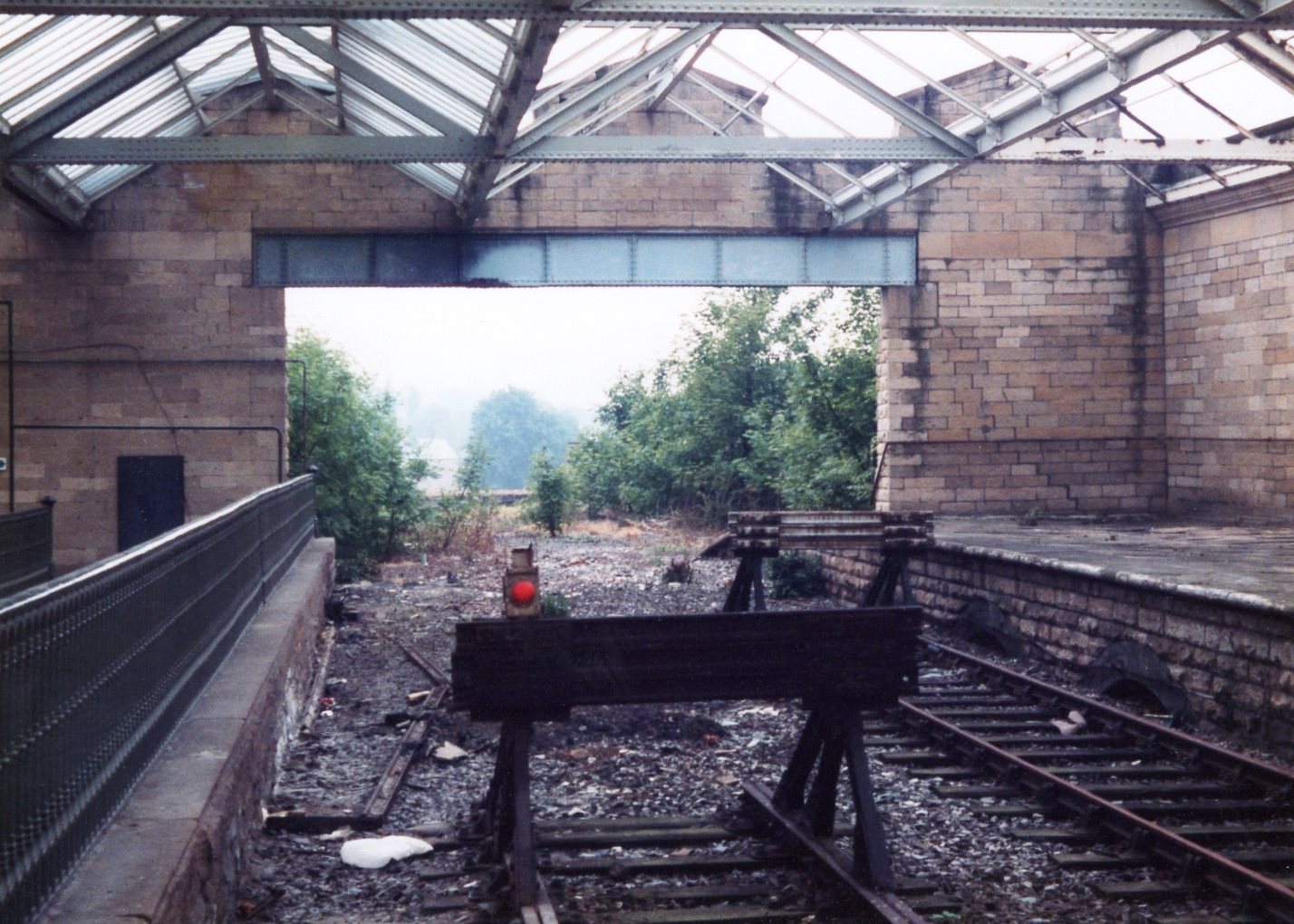 Liberal England: Ilkley station and signal box in 1980