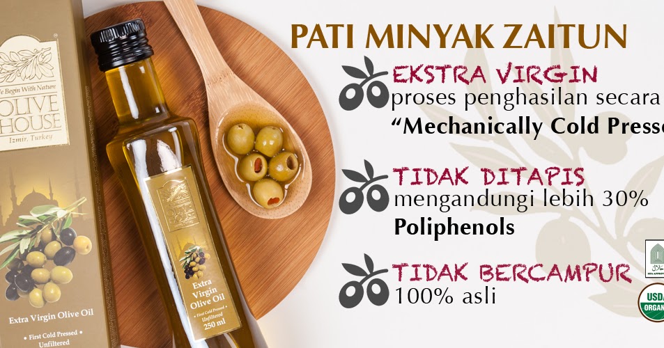 Info Rawatan Terbaik: Minyak Zaitun Berkualiti Tinggi dan Kelebihan ...