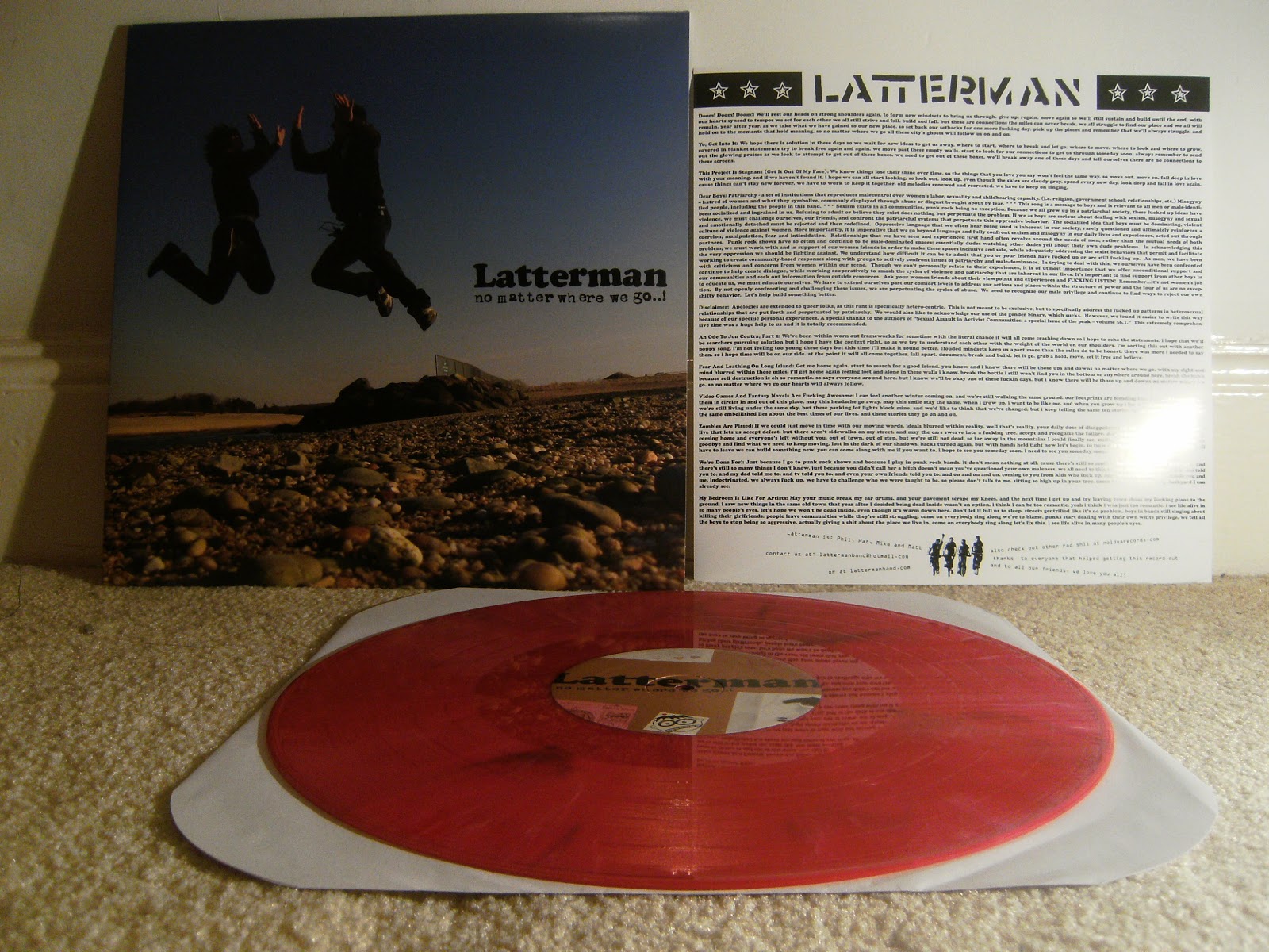 These LPs: Latterman - No Matter Where We Go..!
