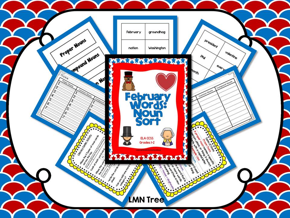 Fly into February with a "February" Word Sort - Classroom Freebies