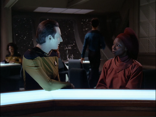 Star Trek Data Laughing