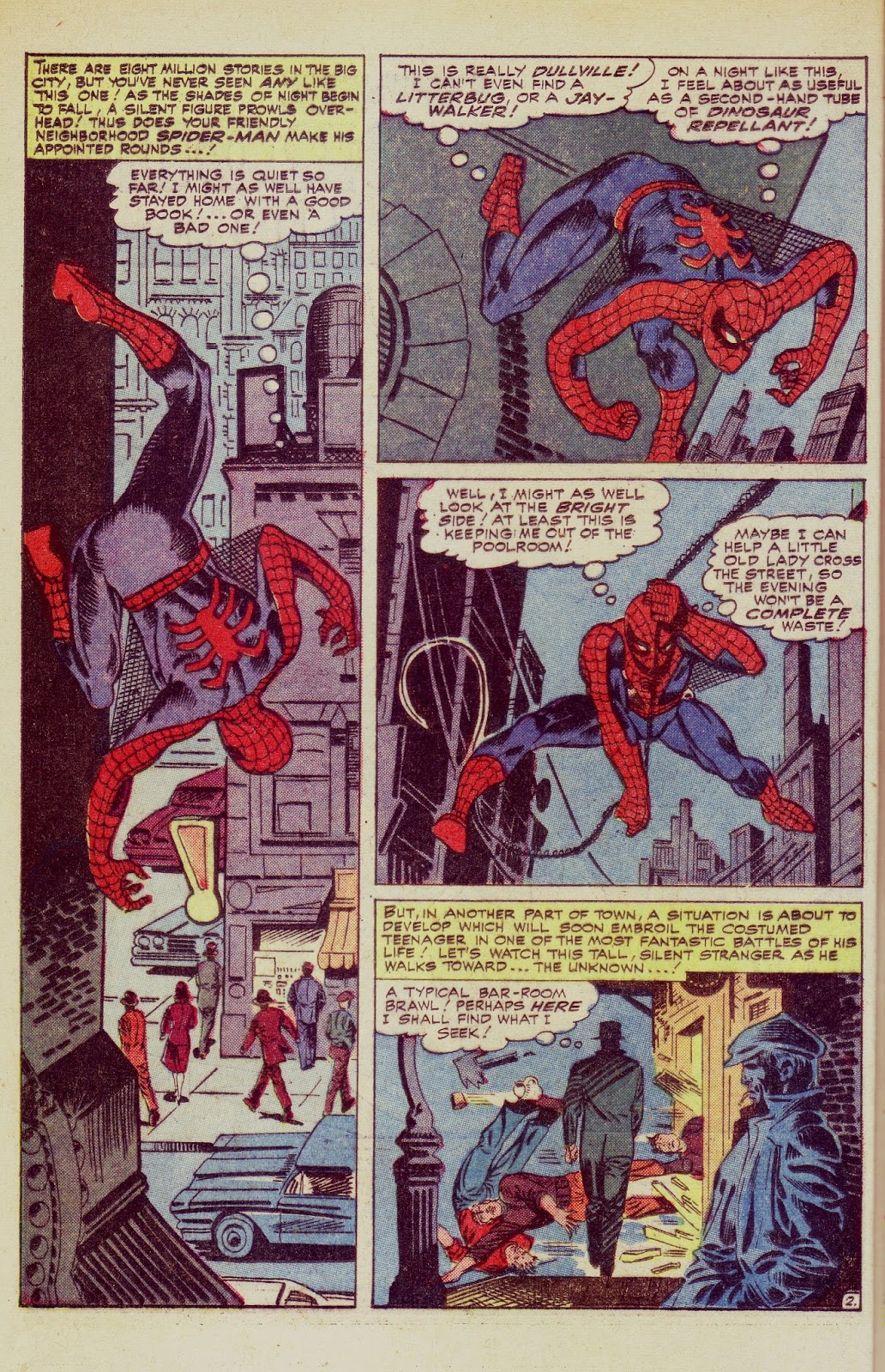 Spider Man Comic Page