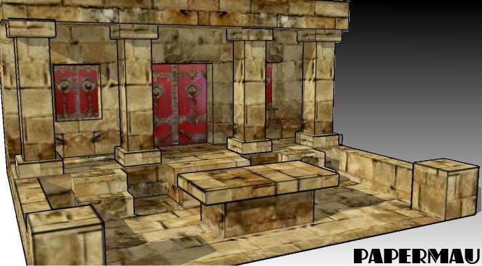 Aztec Sacrificial Altar