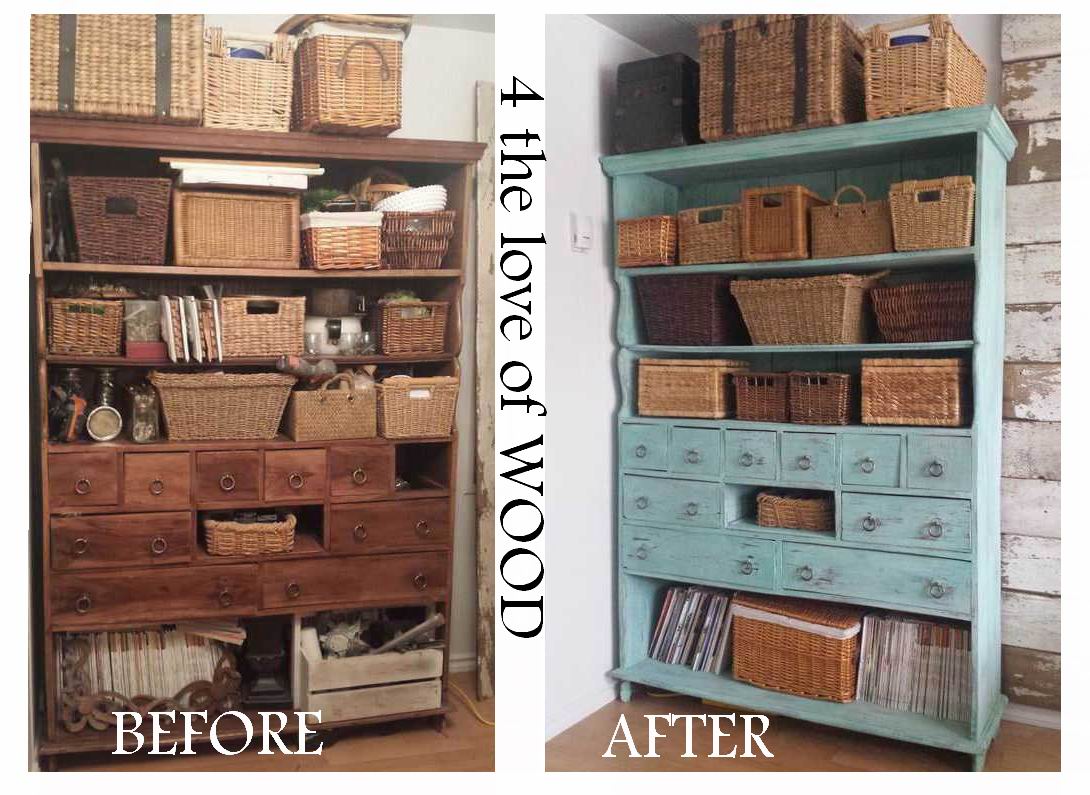 4 the love of wood: HOW I PAINTED MY TURQUOISE SHELF - tutorial