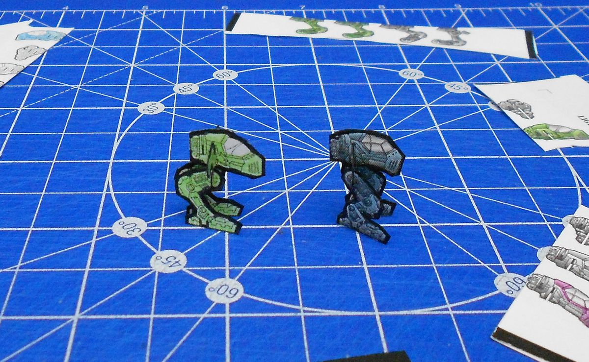 Fantalonia: Laser (printed) Mechs