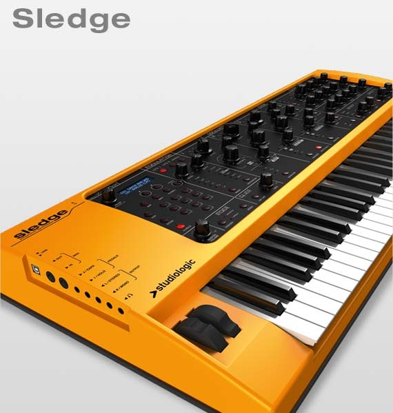 MATRIXSYNTH: NAMM: Studiologic Sledge Synthesizer