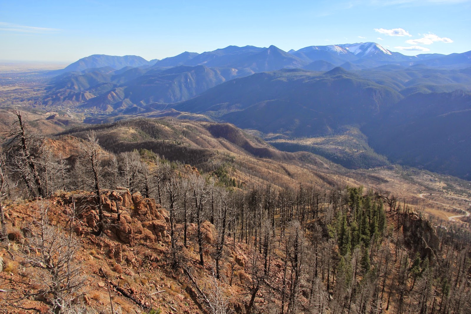 Restless native: A changed condition: Rampart Range Road offers a hard ...