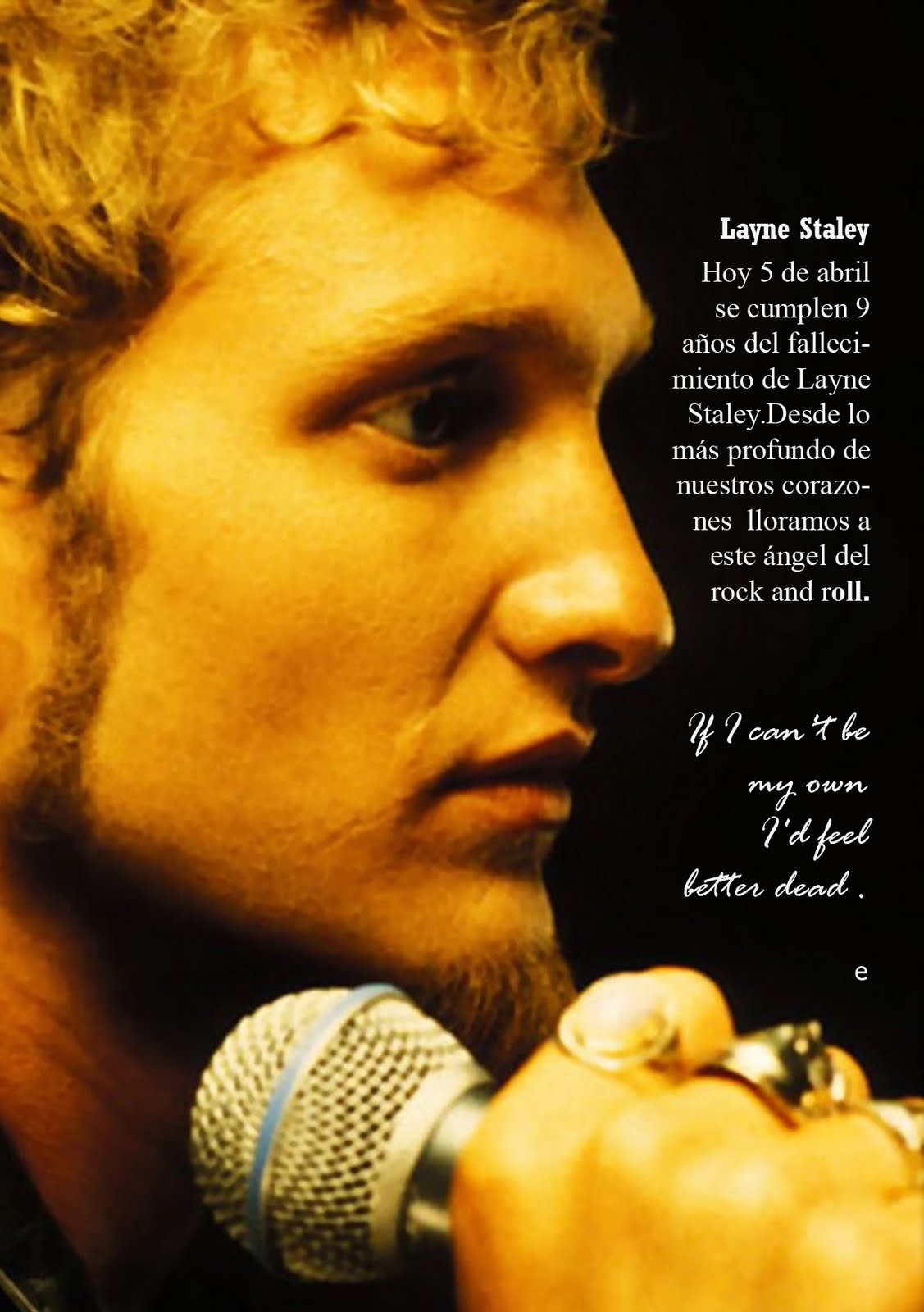 ABIERTAMENTE ROCK: Layne Staley (1967 - 2002)