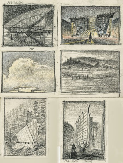 Beyond Architectural Illustration: Composition Part 12 - Thumbnail Sketches