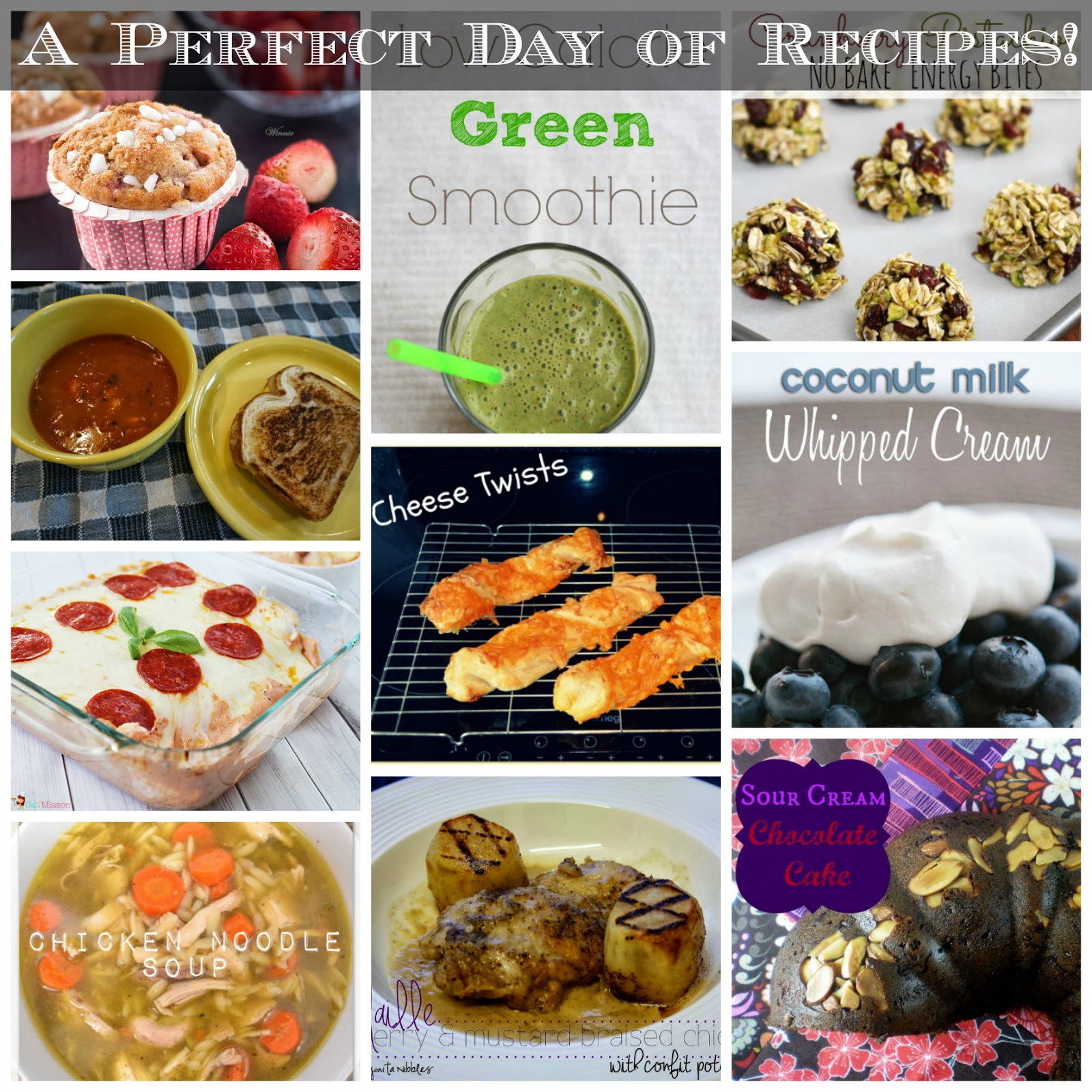 A Perfect Day of Recipes! :: 10 Yummy Features from Do Tell Tuesday ...