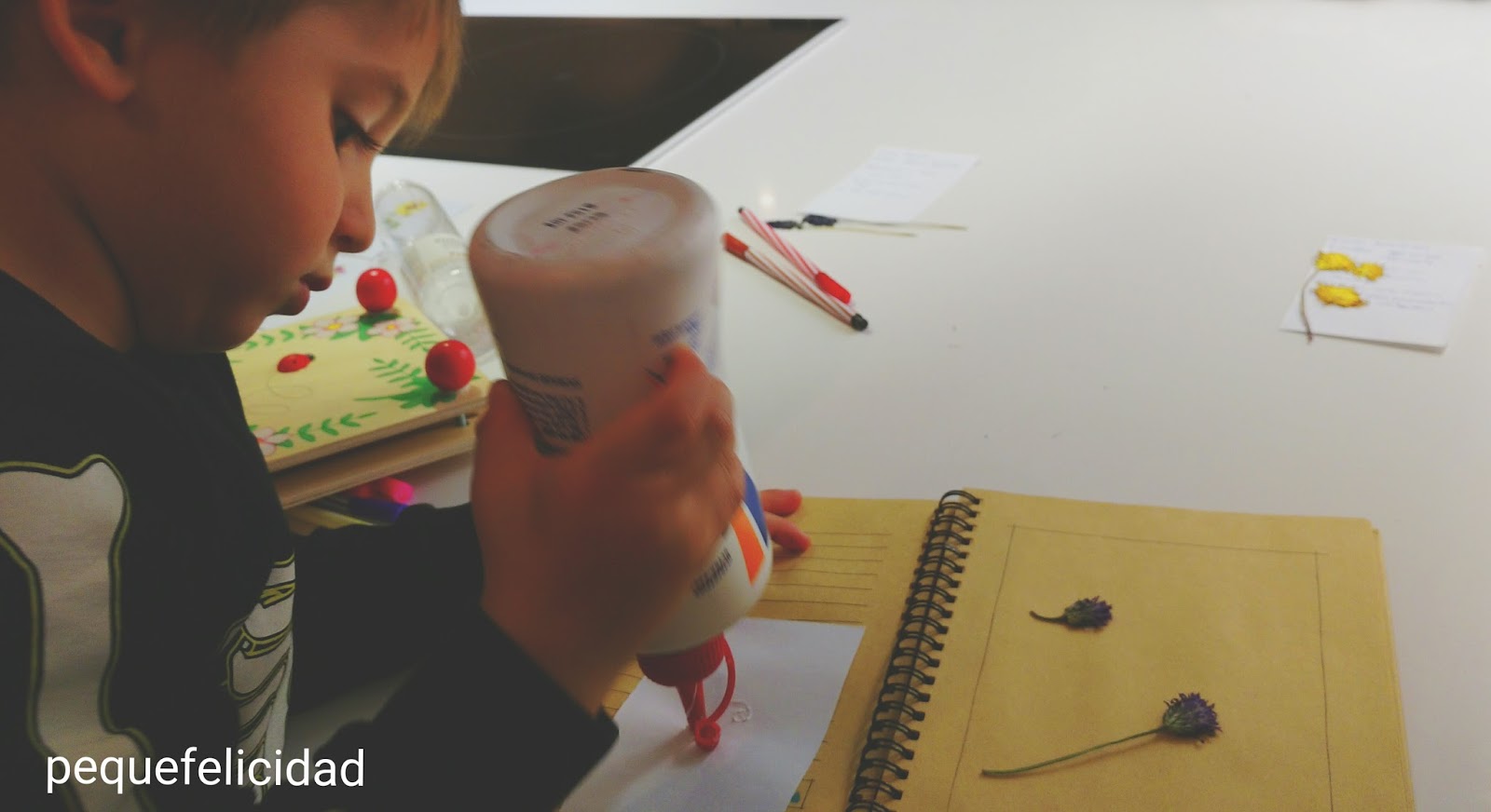 PEQUEfelicidad: CUADERNO DE NATURALEZA. Reto 3 Primavera para niños