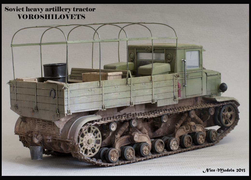 [TMP] "Voroshilovets Soviet heavy artillery tractor." Topic