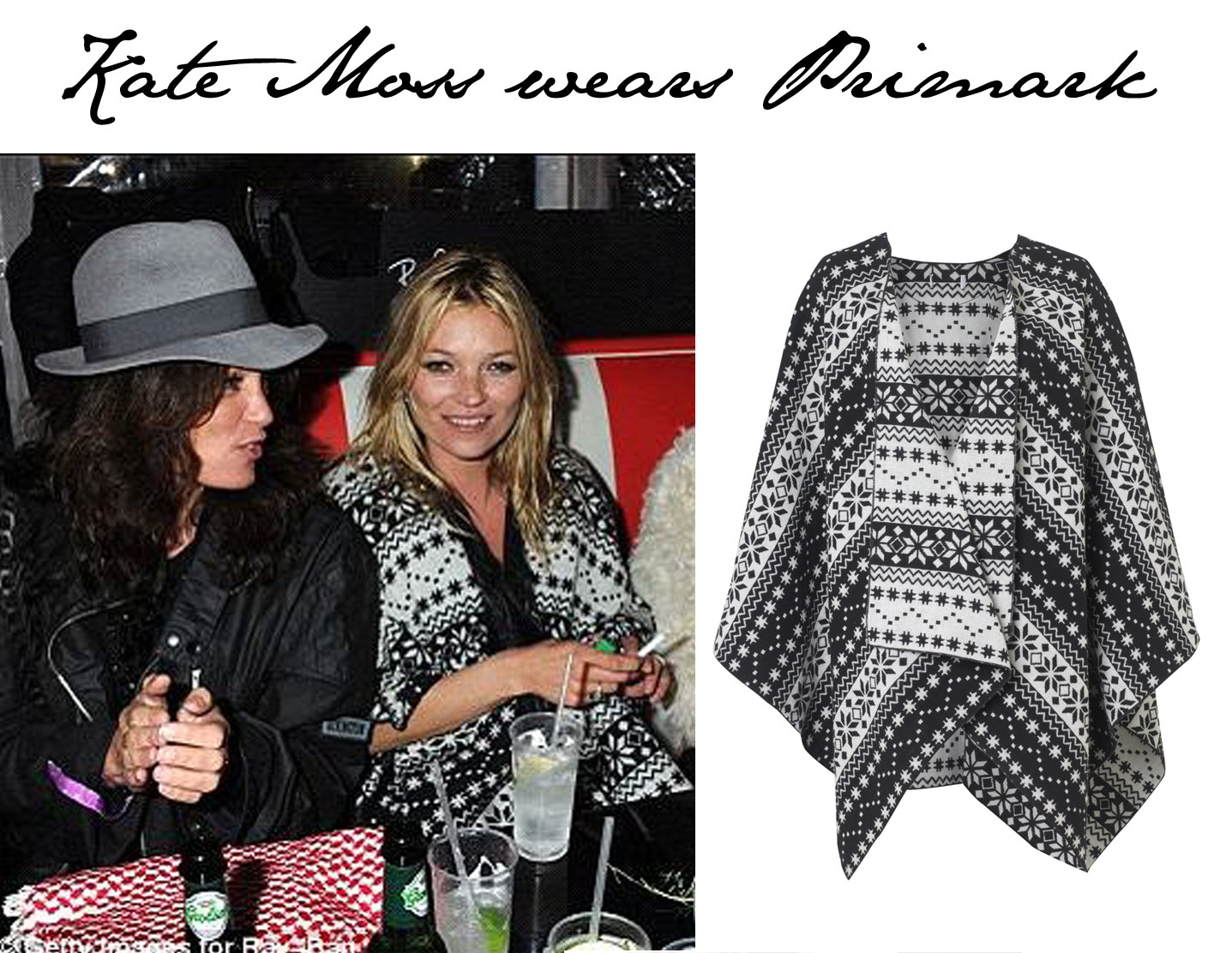 Kate Moss wears Primark – Emily Jane Johnston