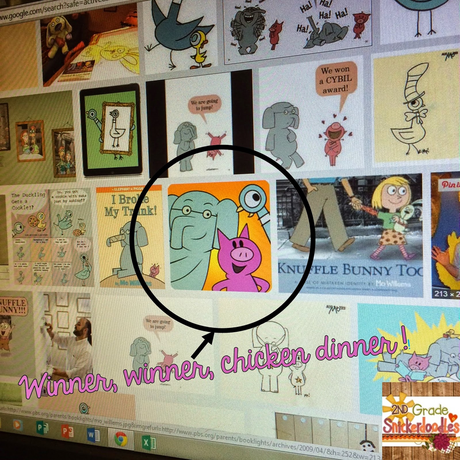 2nd Grade Snickerdoodles: Character Collage Project