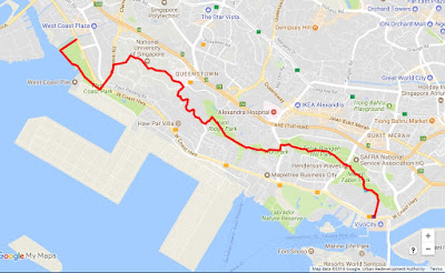 Singapore Walking Routes: Southern Ridges