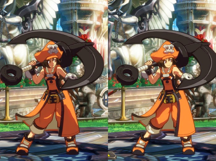 Panupat 3D: Guilty Gear Xrd part 1 - Model, Shading, Lighting