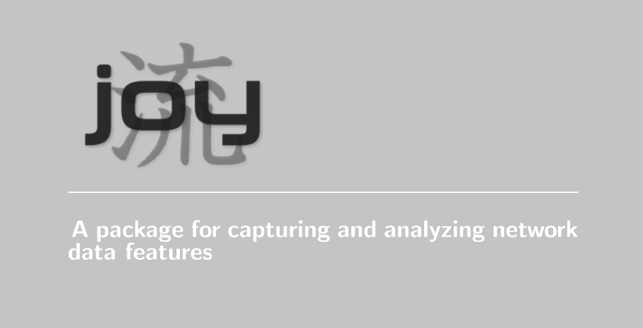 Joy - A Package For Capturing And Analyzing Network Flow Data And ...