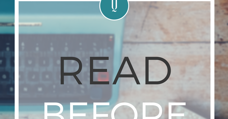 Why You Need to Read Before You Write