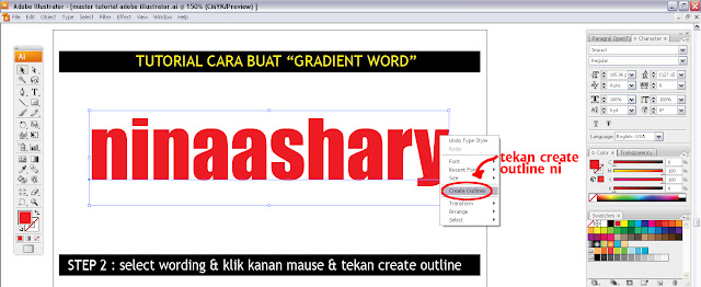 ninashary: TUTORIAL BASIC ADOBE ILLUSTRATOR # 2
