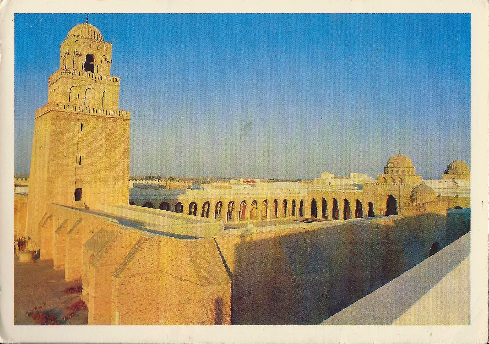 A Journey of Postcards: The Mosque of Uqba | Tunisia