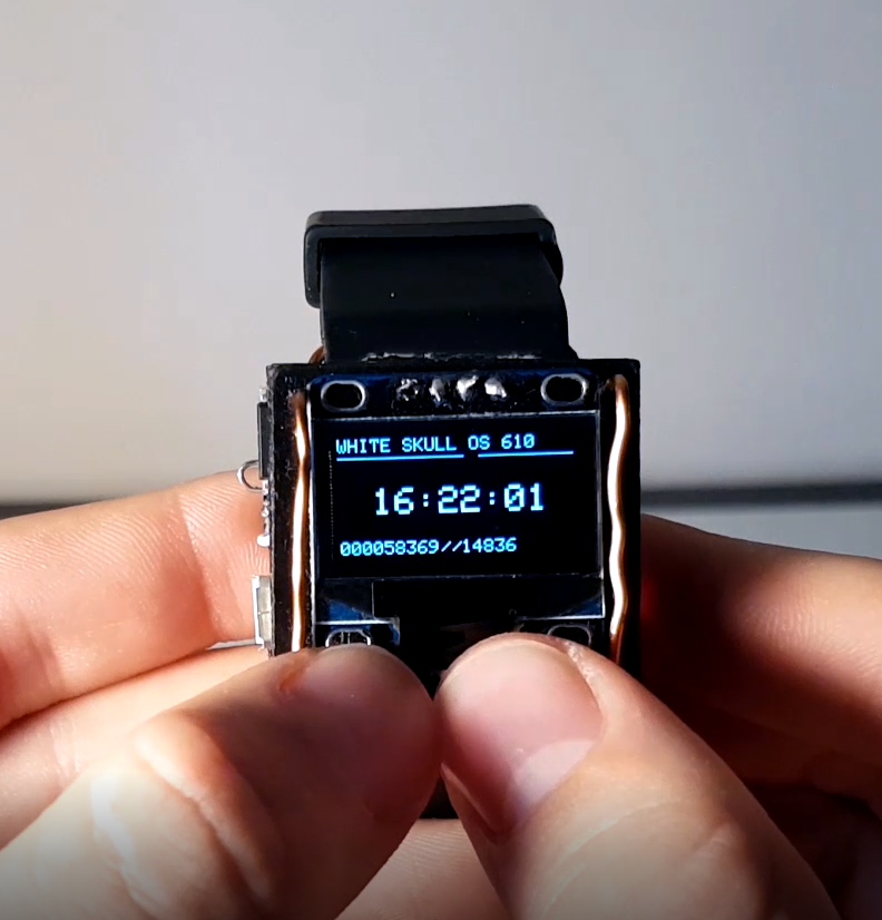 Skl 01 Homemade Arduino Smartwatch With 096 Oled Display 8699