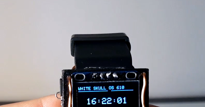 SKL 01 - Homemade Arduino Smartwatch with 0.96" OLED Display