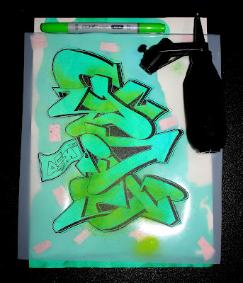 Copic Deutschland Blog: Tutorial : Graffiti für Neueinsteiger
