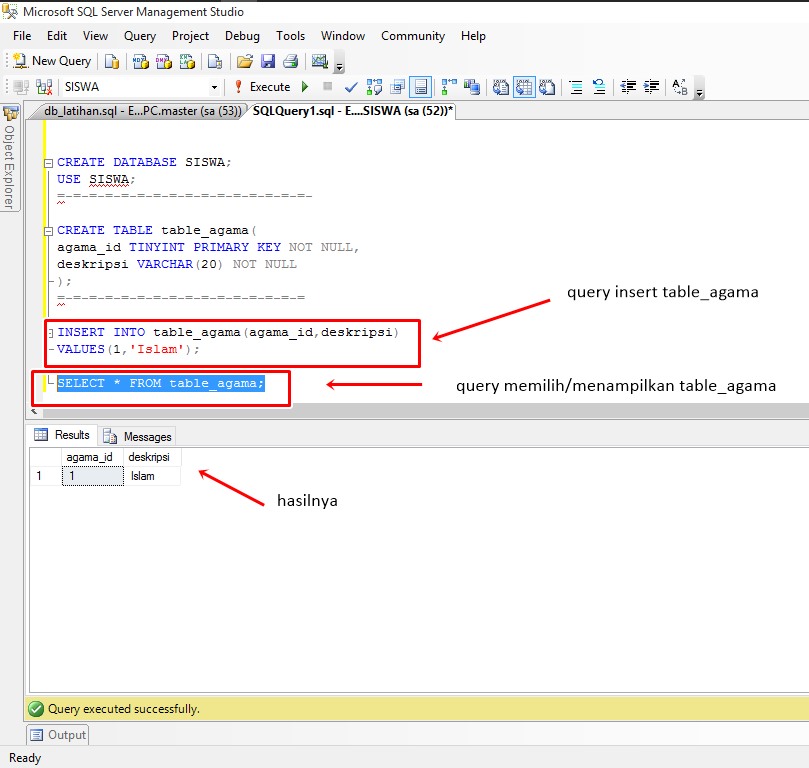 Tutorial Join Table pada SQL SERVER ~ IT GAPTEK