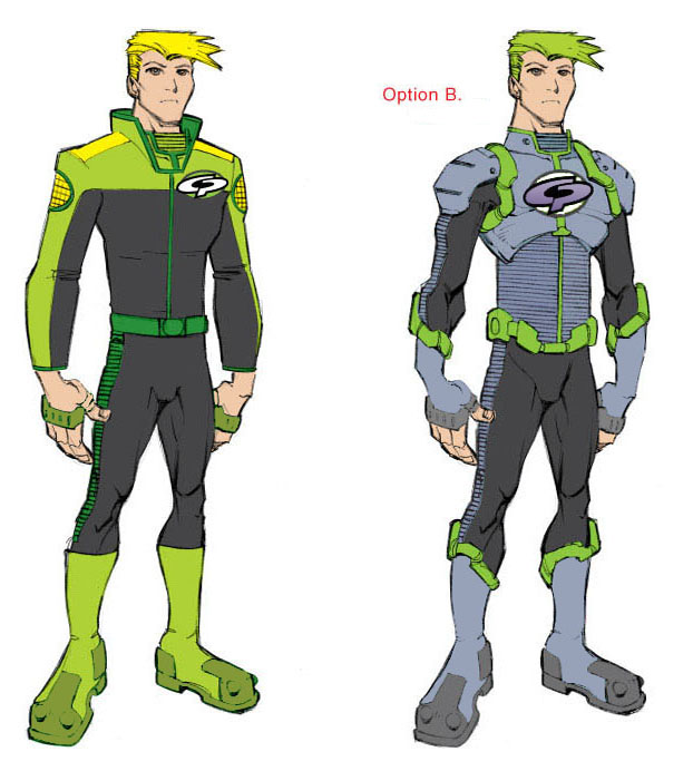 Tom McWeeney Illustrator/Designer: Captain Planet Redesigns