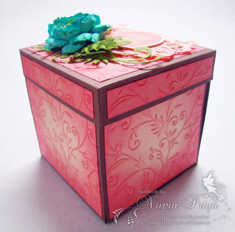 nupur creatives: Birthday Theme Magic Explosion Box