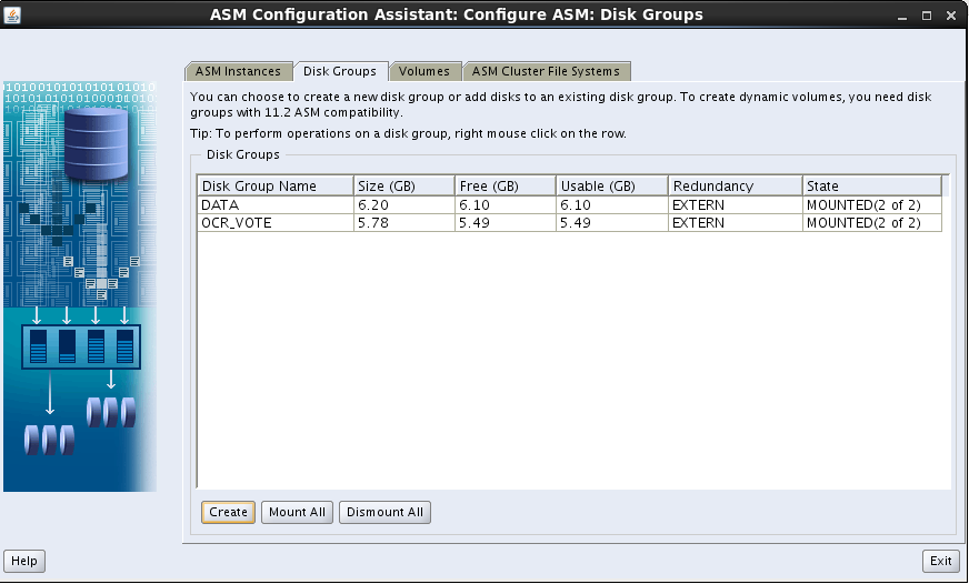 Oracle DBA & Data Science Enthusiast: Create Asm diskgroups using ASMCA Oracle DBA & Data Science Enthusiast: Create Asm diskgroups using ASMCA